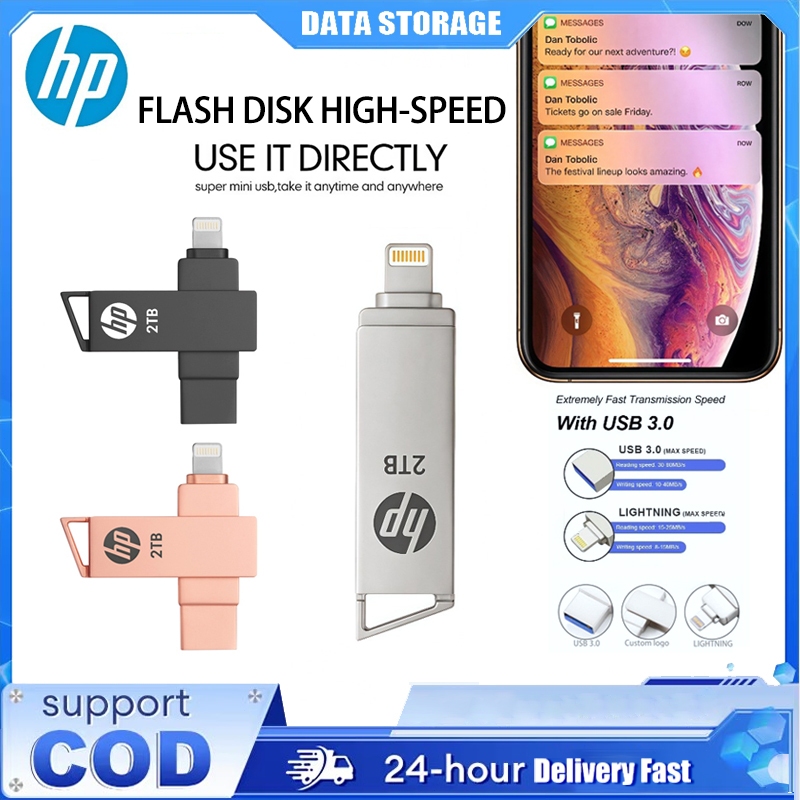 Jual HP Flash Disk 2TB for iphone OTG ISO Flashdisk High Speed USB 3.0 ...
