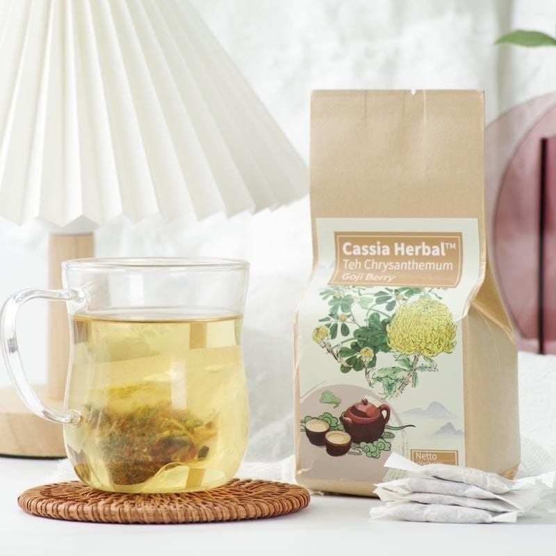 Jual Teh Herbal Cassia dengan Krisan, Biji Cassia, Goji Berry, Akar ...