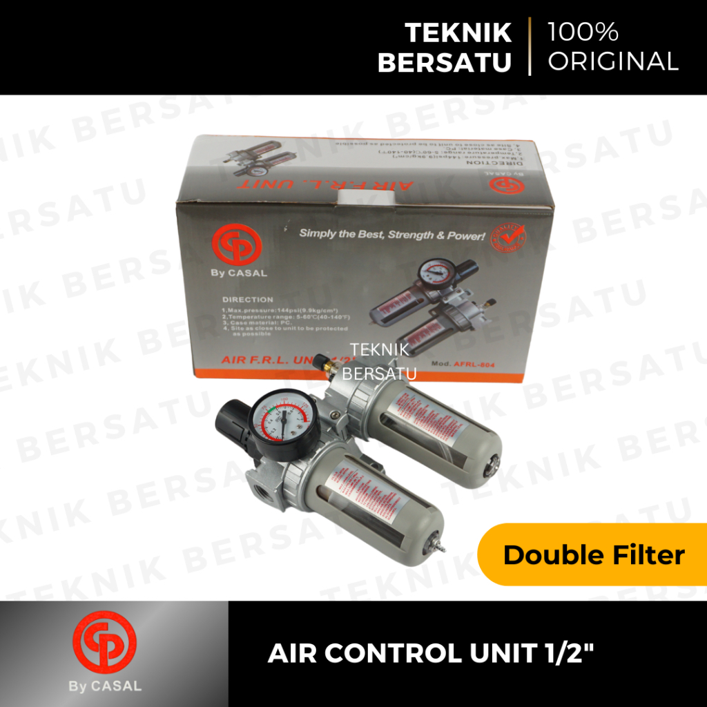 Jual Air Control Unit / Filter Regulator/ Kompresor Saringan Udara 1/2 ...
