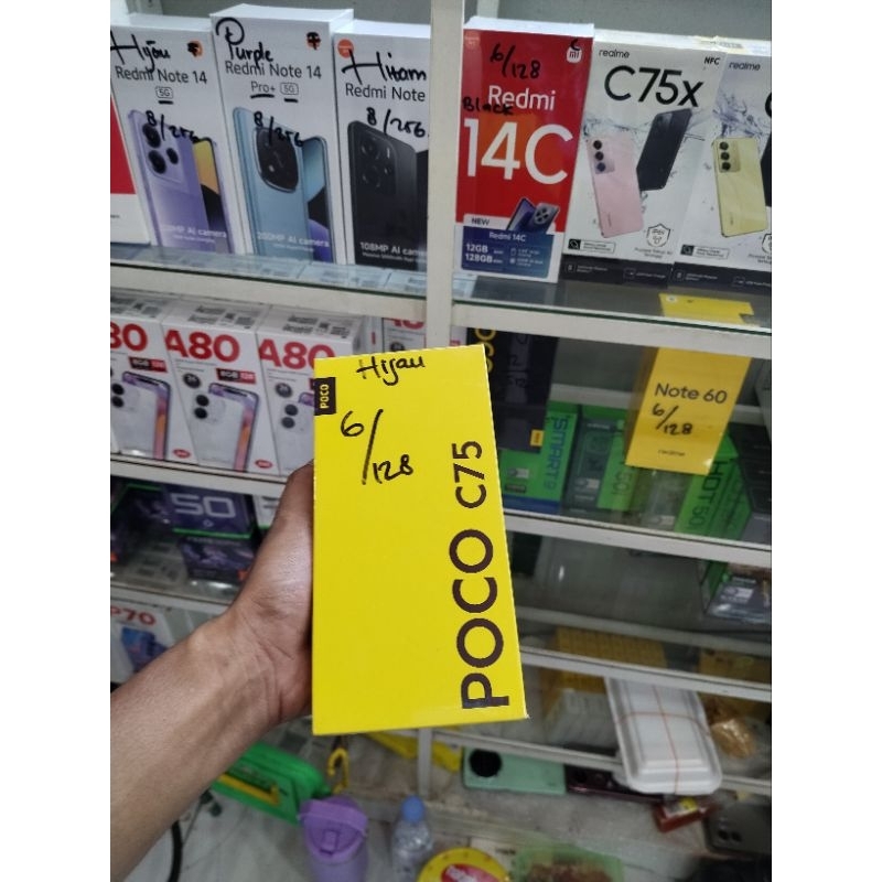 Jual Xiaomi Poco C75 6/128 Garansi Resmi | Shopee Indonesia