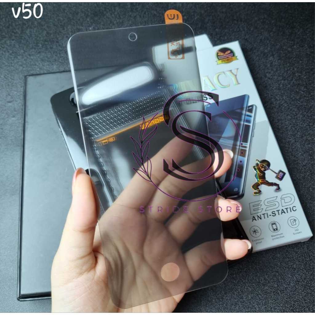 Jual tg uv spy vivo v60 v50 5g vivo x200 5g x200 pro iqoo z10 tempered glass uv spy anti intip ...