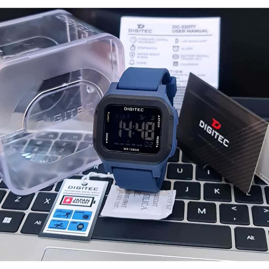Jual Digitec 5207 Jam Tangan Pria Digital Original DG5207 | Shopee ...
