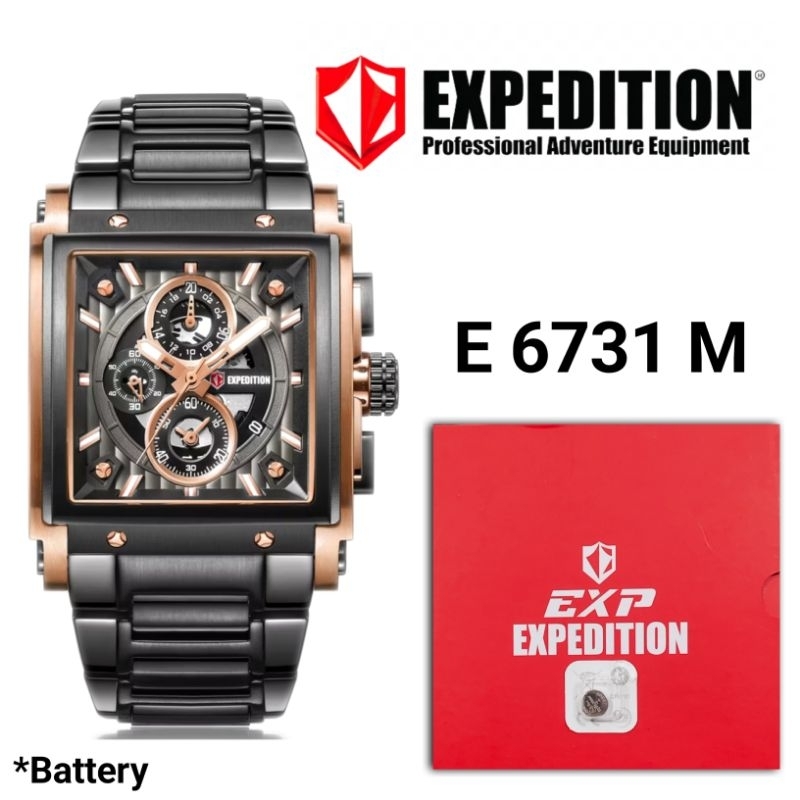 Jual Baterai Jam Tangan Expedition E 6731 M | Shopee Indonesia