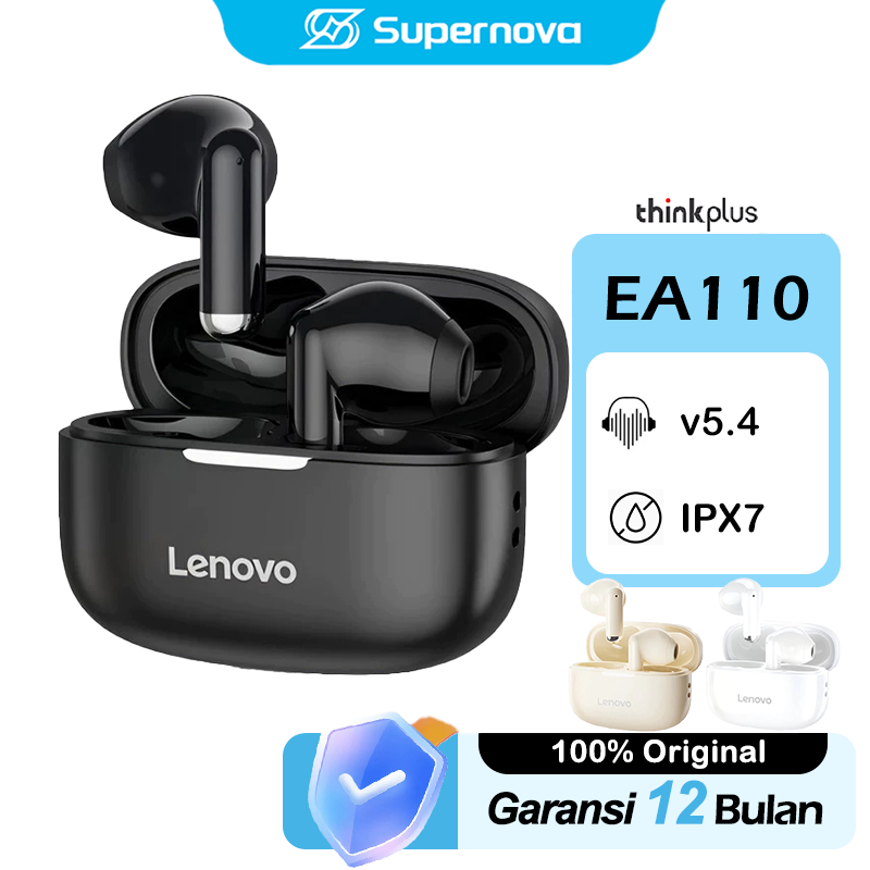 Jual Lenovo Thinkplus EA110 True Wireless Bluetooth Mini Earbuds Earphone TWS HD Sound Stereo ...