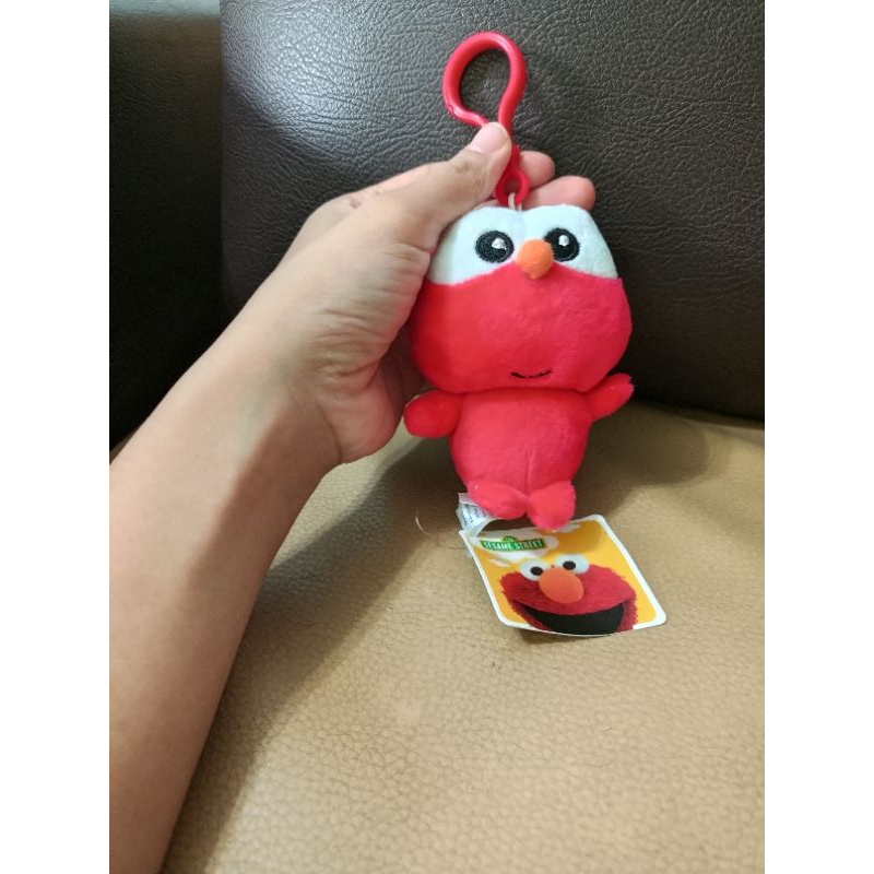 Jual boneka ganci elmo sesame street original 8 cm | Shopee Indonesia