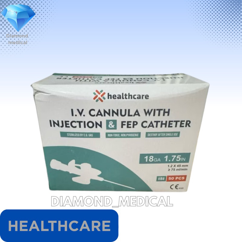 Jual Abocath With Injection / IV Catheter Port plus 18g - Healthcare ...