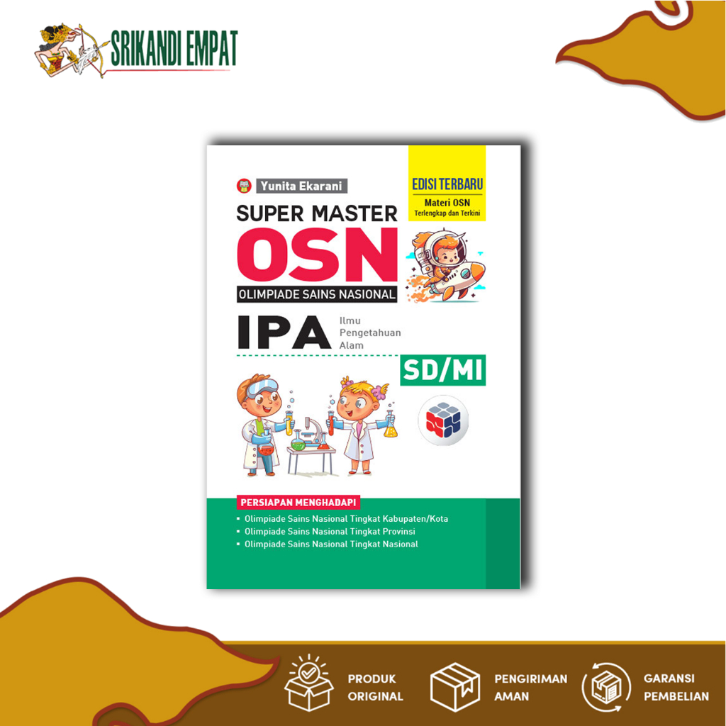 Jual Buku Super Master OSN (Olimpiade Sains Nasional) IPA SD/MI - Materi OSN Terlengkap dan ...