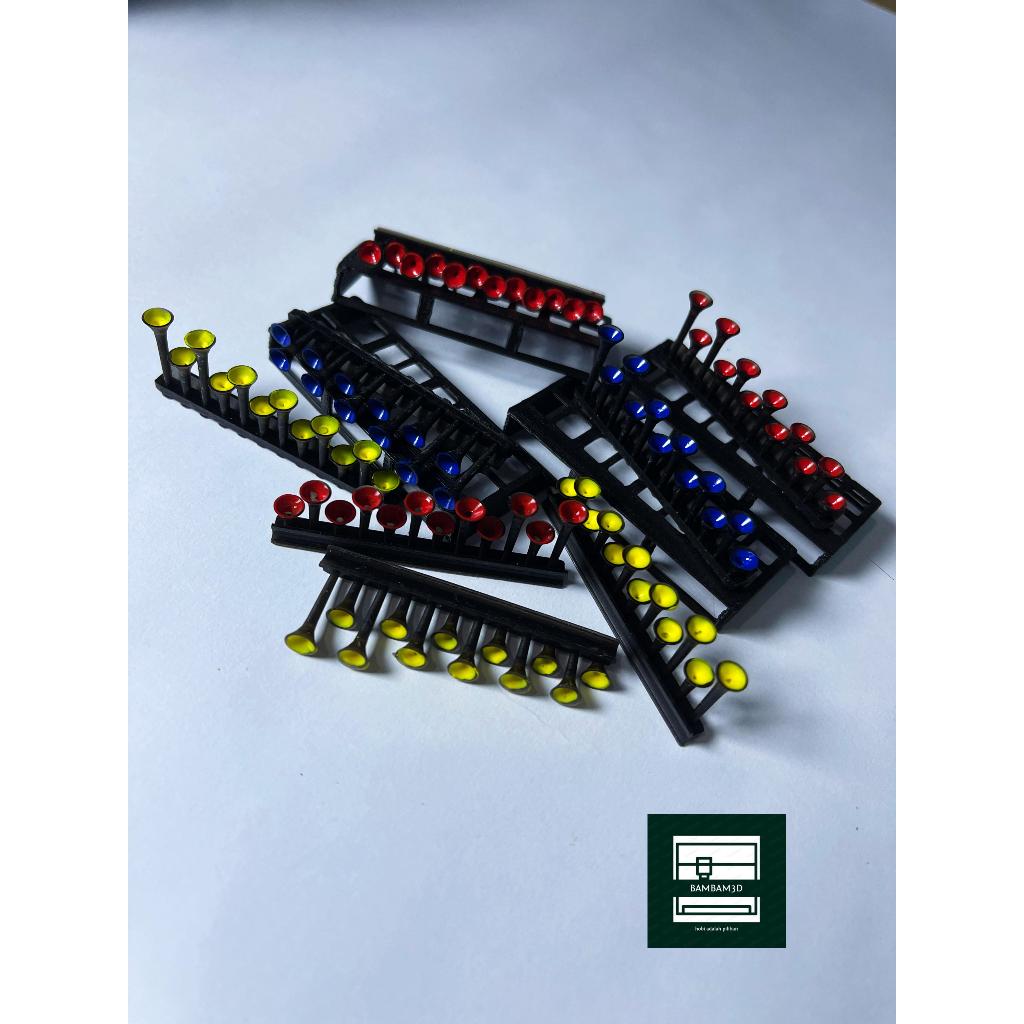 Jual Bambam3D CORONG MINIATUR BASURI CORONG SET 12 WARNA | Shopee Indonesia