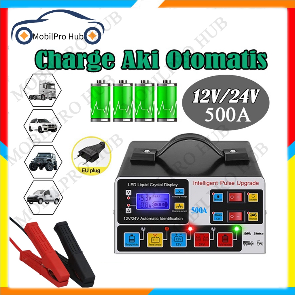 Jual Charger Aki Otomatis500A Smart Intelligent Auto Repair Mobil ...