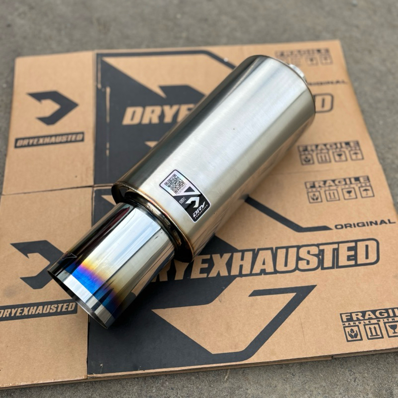 Jual Knalpot Racing Mobil DRY Exhausted Tipe Flow | Shopee Indonesia