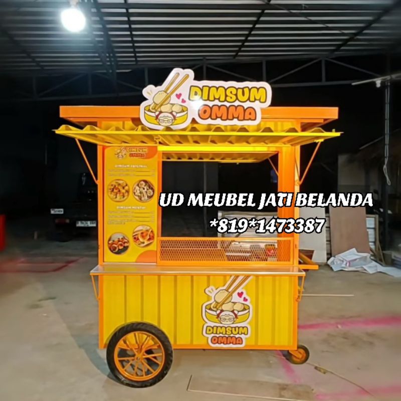 Jual gerobak dimsum, booth dimsum, gerobak dimsum | Shopee Indonesia