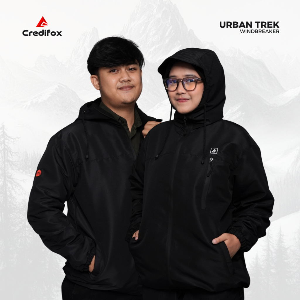 Jual CREDIFOX Jaket Outdoor Waterproof - Jaket Anti Air Pria Wanita ...