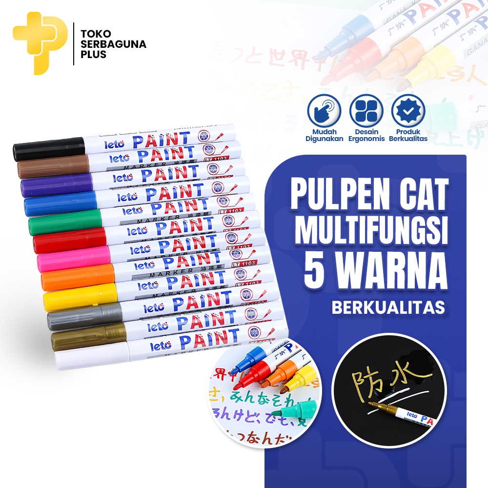 Jual Spidol Cat Ban Permanent Paint Marker Color Artline Waterpoof ...