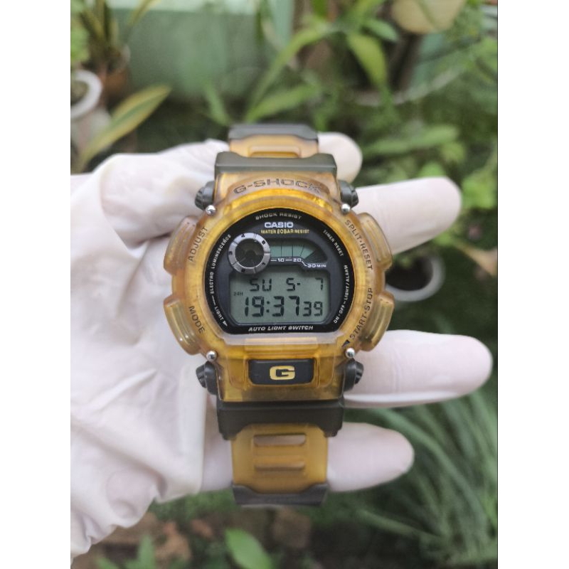 Jual (Harga Net) Jam Tangan Casio G-Shock DW-9000 Xtreme All Original BNB Jelly Transparan ...