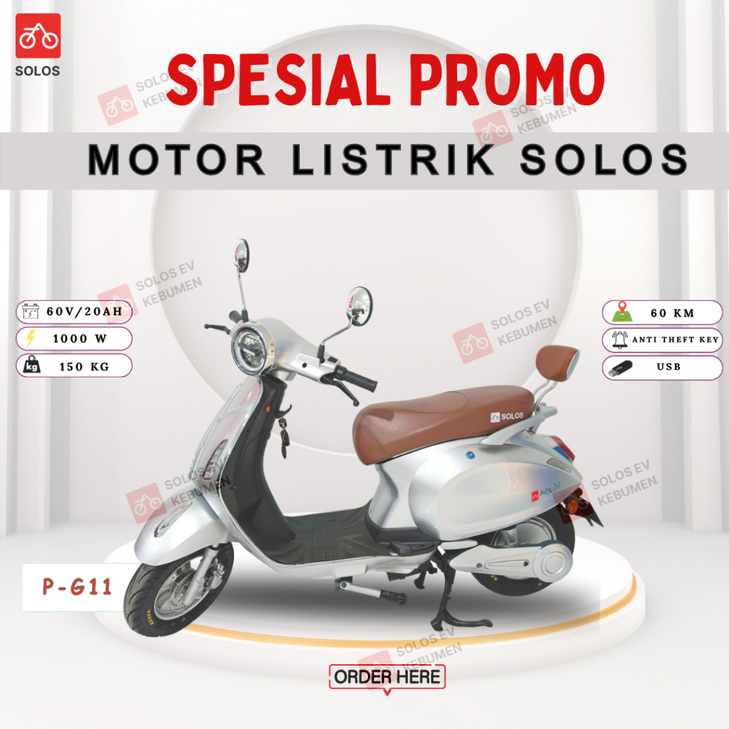 Jual Motor Listrik Solos Type P-G11 Power Dinamo 1000W - Mobilitas Aman ...