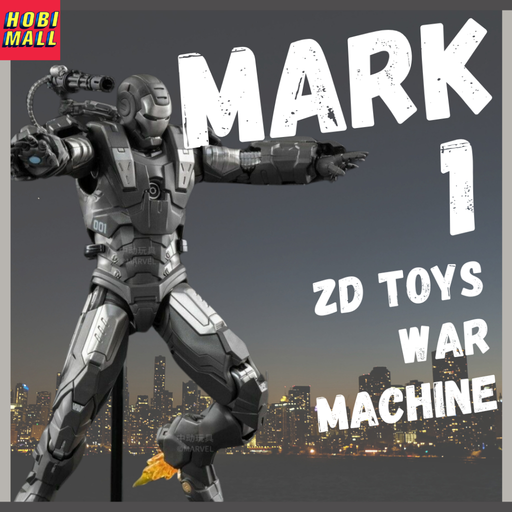 Jual Action Figure War Machine Mark 1 ZD Toys dari Iron Man Movie ...