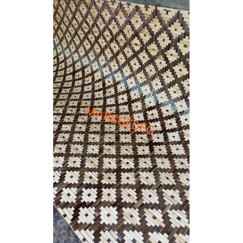 Jual Anyaman bambu/Gedeg/bilik/gribik/kepang/tabag ukuran 2mx3,5m,2mx4m ...