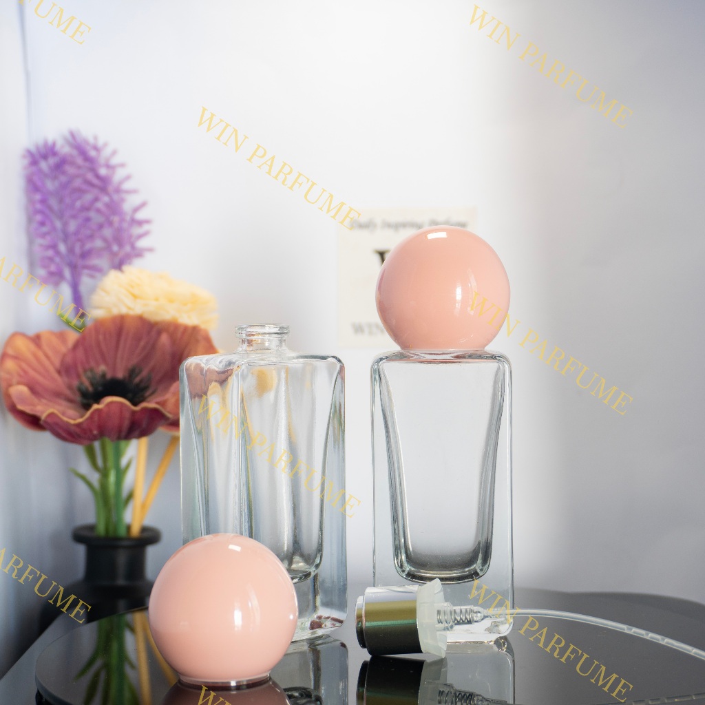 Jual Botol Parfume Mewah 30ml Savin Semi Press Tutup Bulat Pink Ring ...