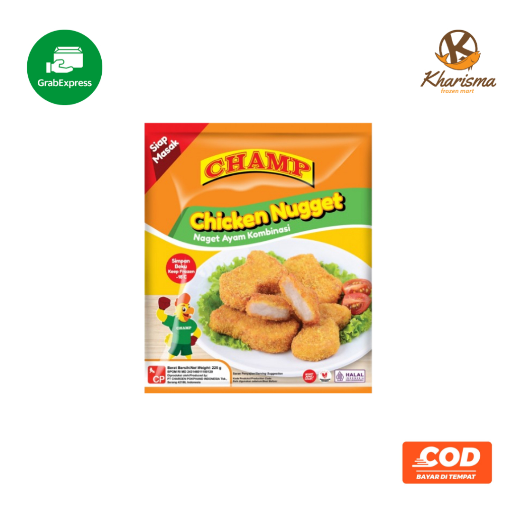 Jual Champ Nugget Ayam 225g Frozen Food | Shopee Indonesia