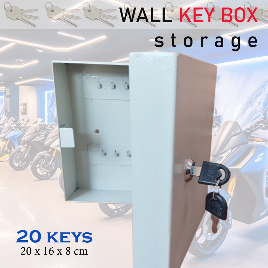 Jual KOTAK KUNCI BESI DINDING KEY BOX CABINET KEYBOX KOTAK TEMBOK KEY ...