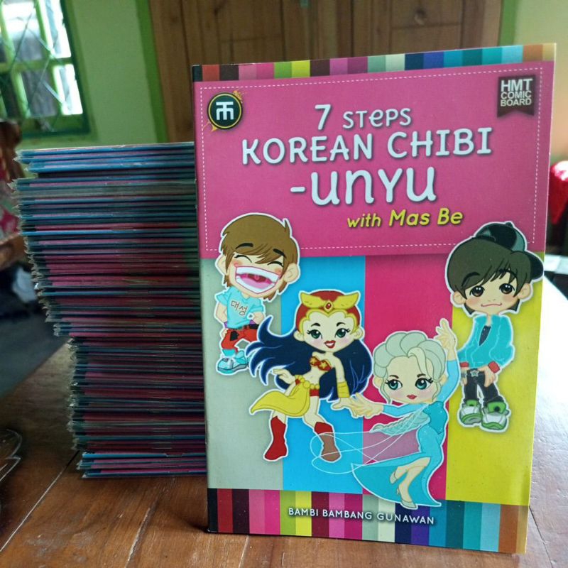 Jual Buku Panduan 7 Steps Menggambar Korean Chibi Unyu By Bambi Bambang ...
