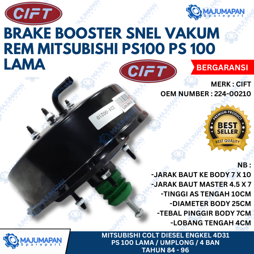 Jual BRAKE BOOSTER REM PS100 PS 100 LAMA TAHUN 84 - 96 UMPLONG ENGKEL ...