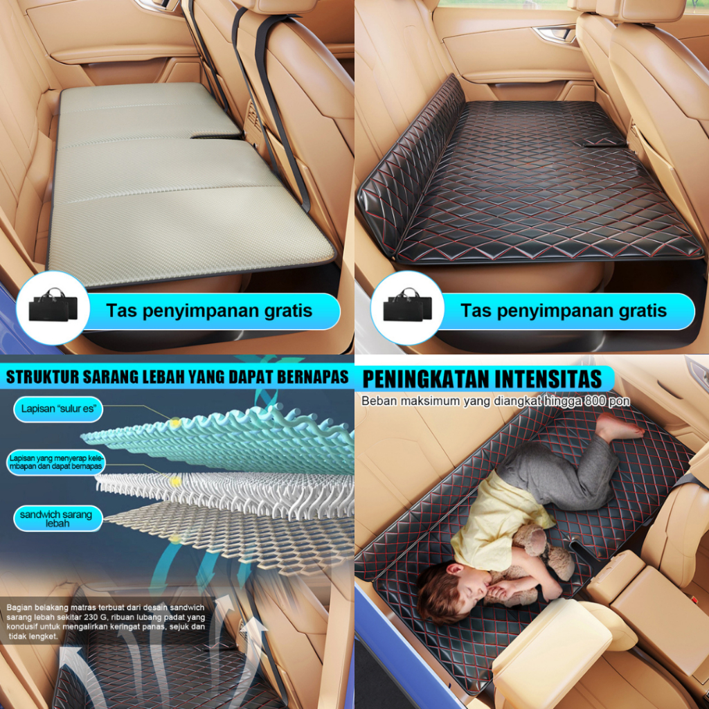 Jual Kasur Mobil Portable Universal – Matras Tidur Mobil Travel Bed ...