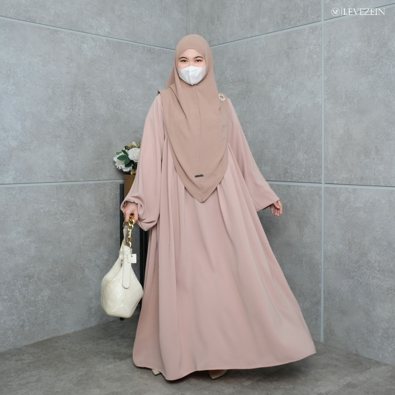 Jual Spain Abaya Lengan Balon Marbella Anti Uv by Levezein (Gamis Haji dan Umroh) | Shopee Indonesia