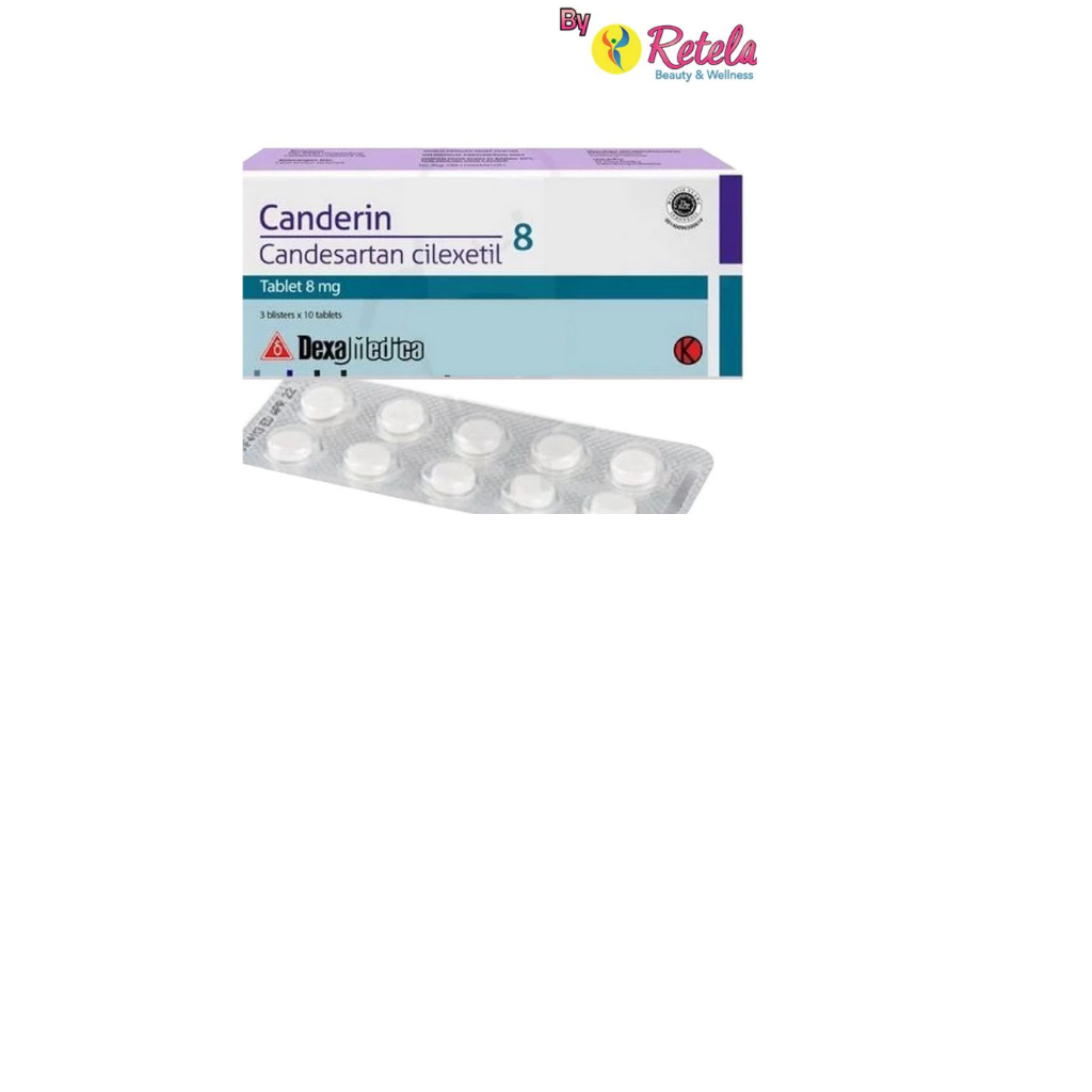 Jual CANDERIN 8MG 1 BLISTER 10 TABLET | Shopee Indonesia