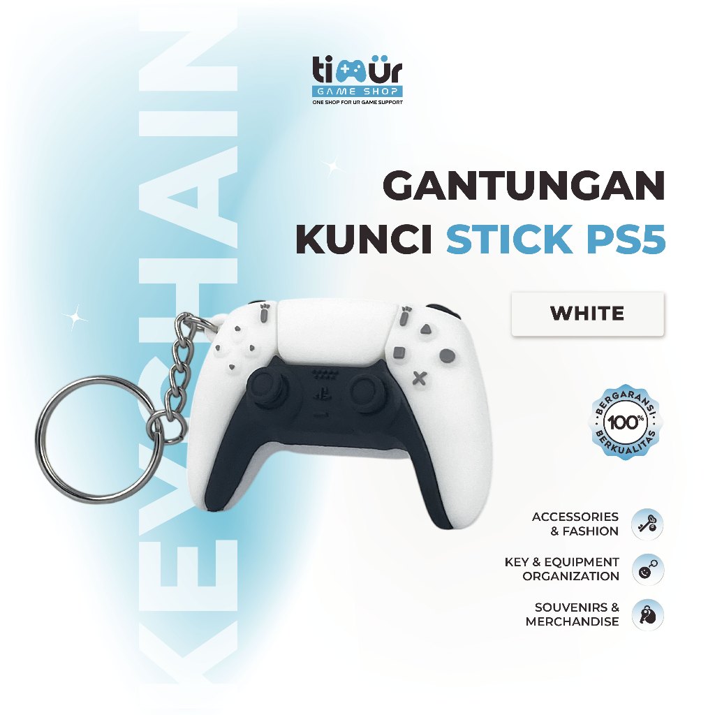 Jual Gantungan Kunci Keychain Hadiah Gaming Karet Miniatur Stik ...