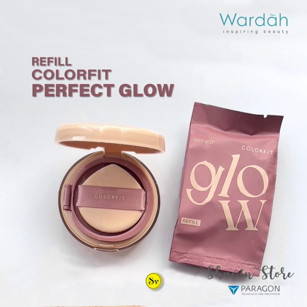 Jual Wardah Refill Colorfit Perfect Glow Cushion SPF 40 PA++ - Kemasan ...
