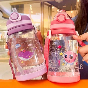 Jual BOTOL MINUM ANAK LUCU IMUT KARAKTER BINATANG LAUT SLY 2667 UKURAN 550 ML PLUS TALI PANJANG ...
