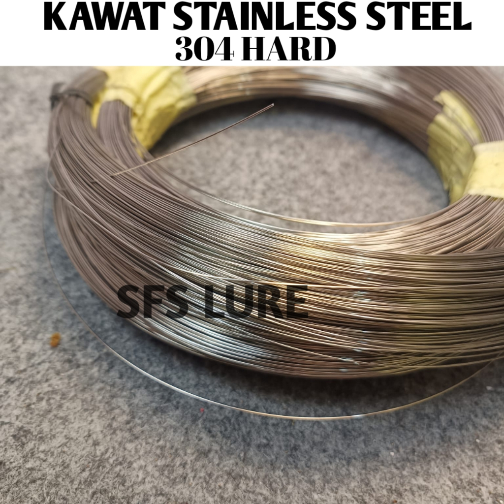 Jual 10 METER KAWAT METAL JIG KAWAT STAINLESS STEEL 304 / Metal Jig ...