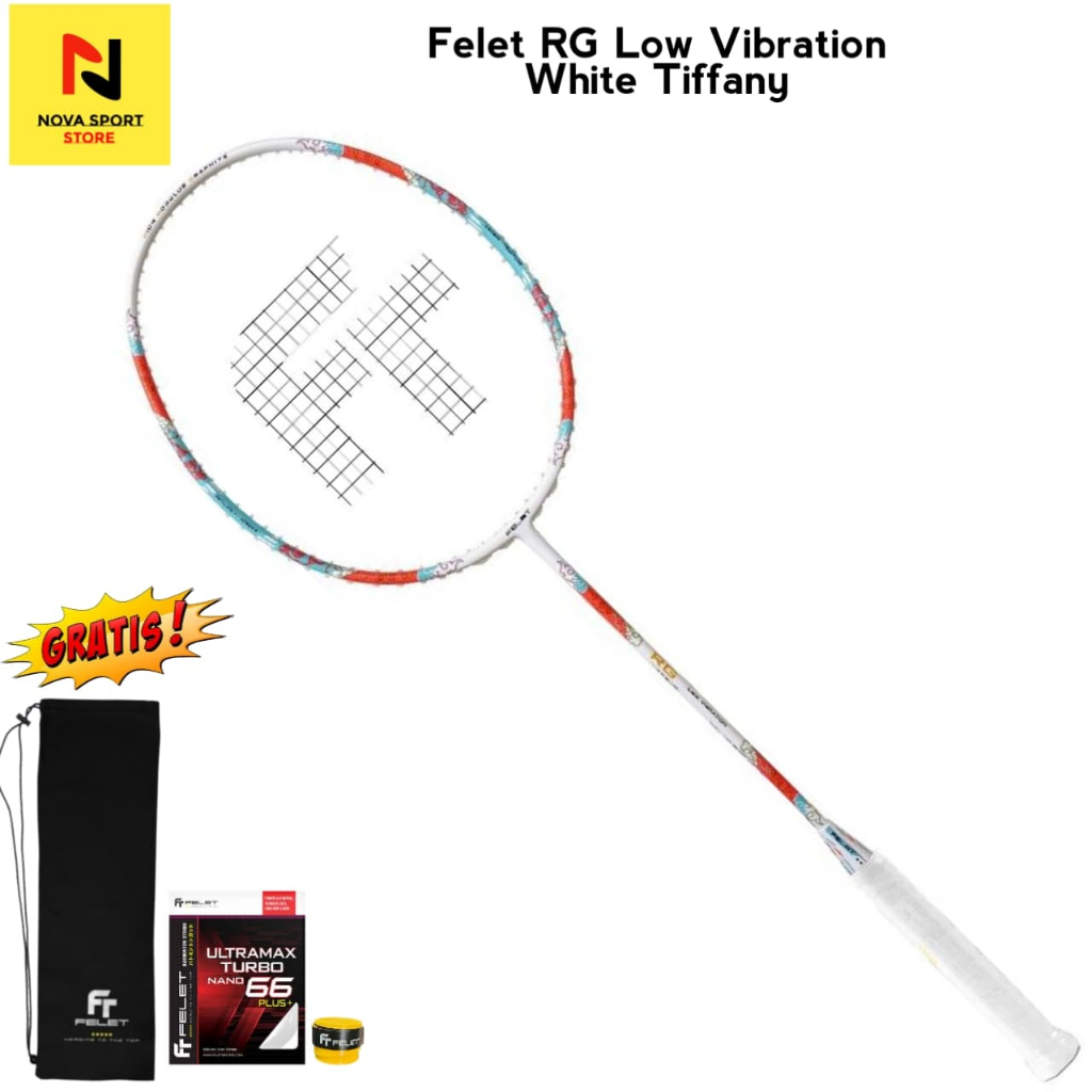Jual Felet Raket Badminton RG Low Vibration | Shopee Indonesia