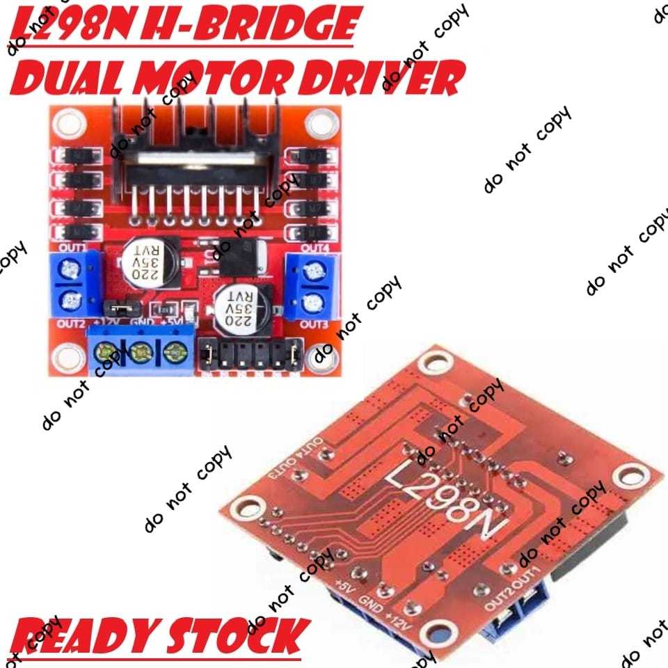Jual L298N Dual Motor Driver Module H-Bridge L298N | Shopee Indonesia