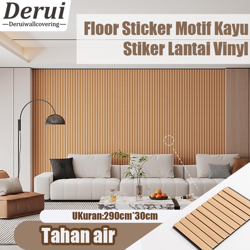 Jual Wall Papan WPC / papan alur garis emas baru dekorasi rumah mewah ...