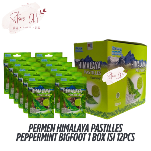 Jual Permen Himalaya Pastilles Peppermint Bigfoot Permen Penyegar Nafas ...