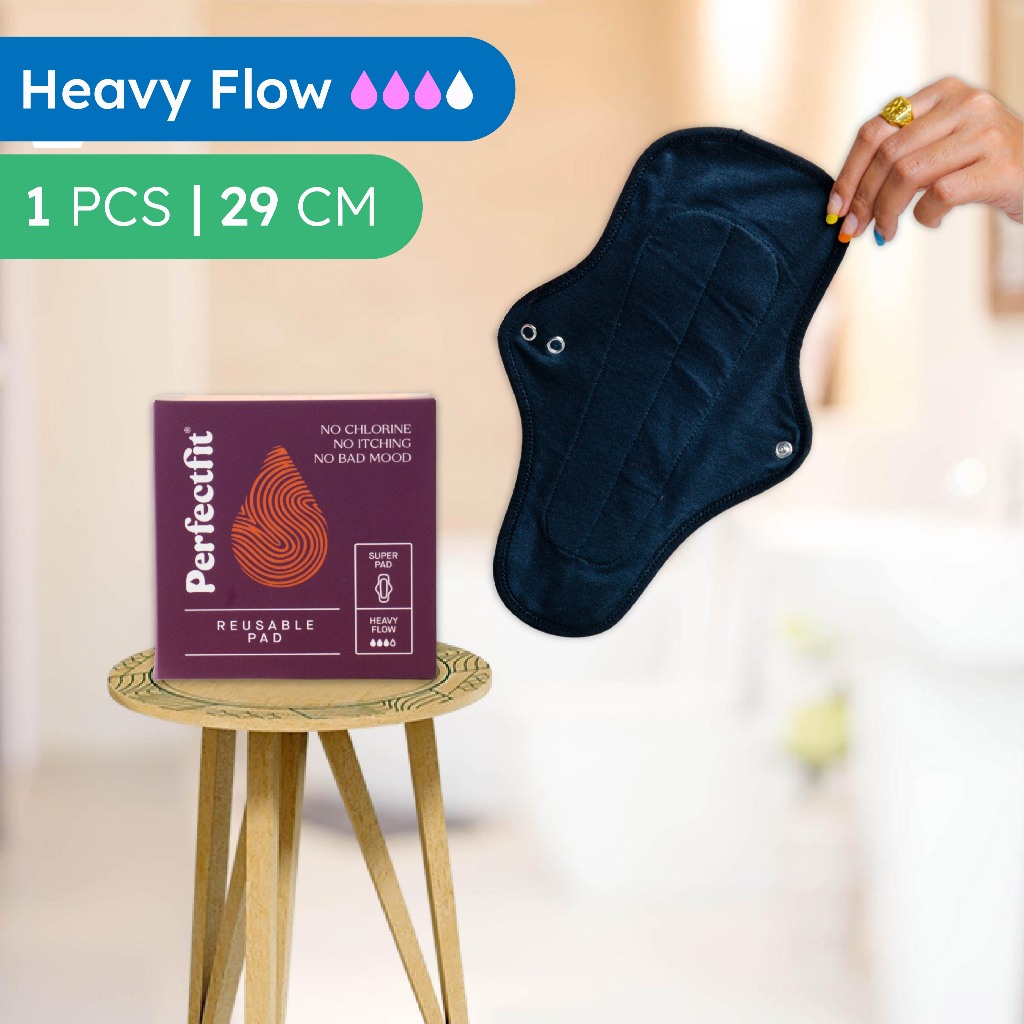 Jual Perfectfit Reusable Pad - Heavy Flow (Night) | Shopee Indonesia