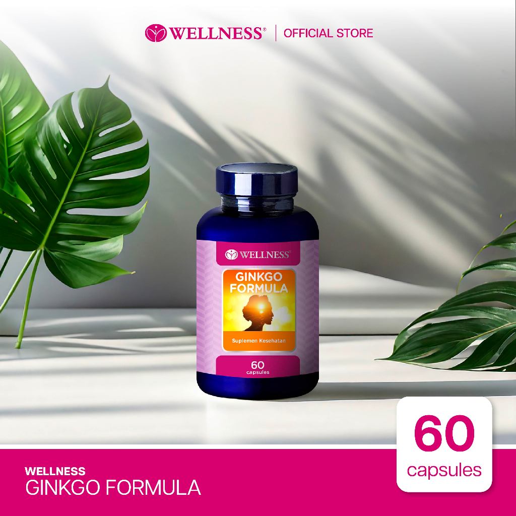 Jual Wellness Ginkgo Formula - 60 Capsules | Shopee Indonesia