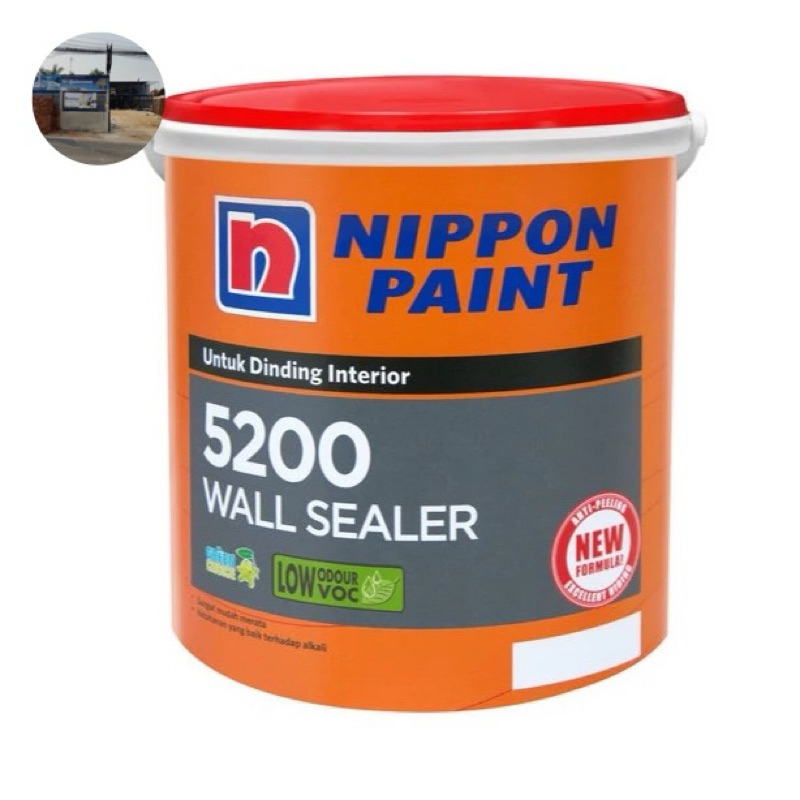 Jual CAT DASAR CAT ALKALI SEALER CAT SILER 4 KG CAT NIPPON PAINT 1 ...