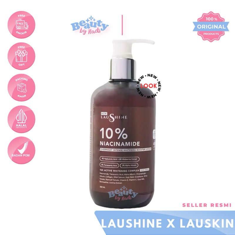 Jual BEAUTYBY.NADS | LAUSHINE X LAUSKIN PUMP 10% NIACINAMIDE OVERNIGHT ...