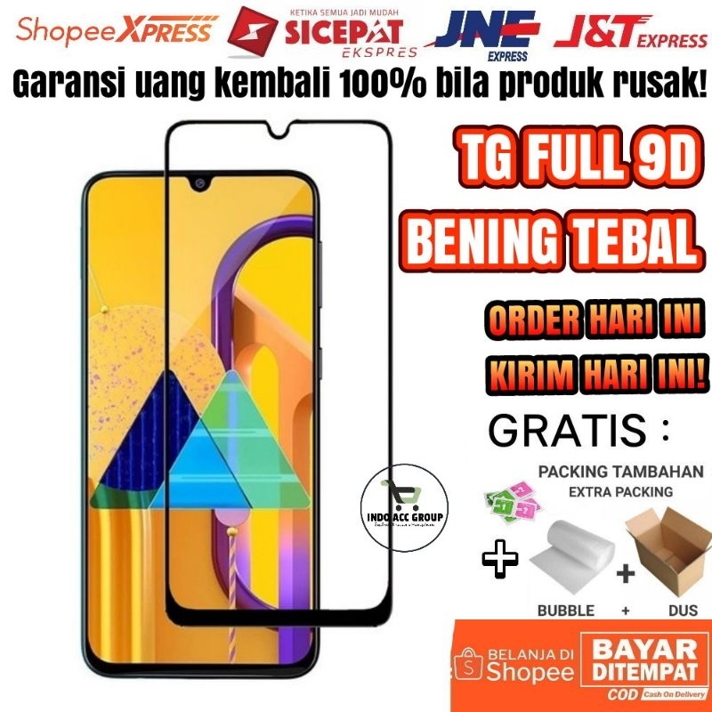 Jual Tempered Glass TG Full 9D Samsung A16 A15 A25 A35 A55 A14 A14 5G ...