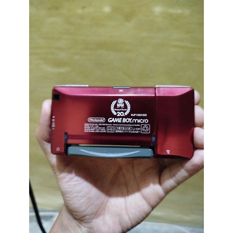 Jual Gameboy Micro Edition Anniversary Mario 20Th | Shopee Indonesia