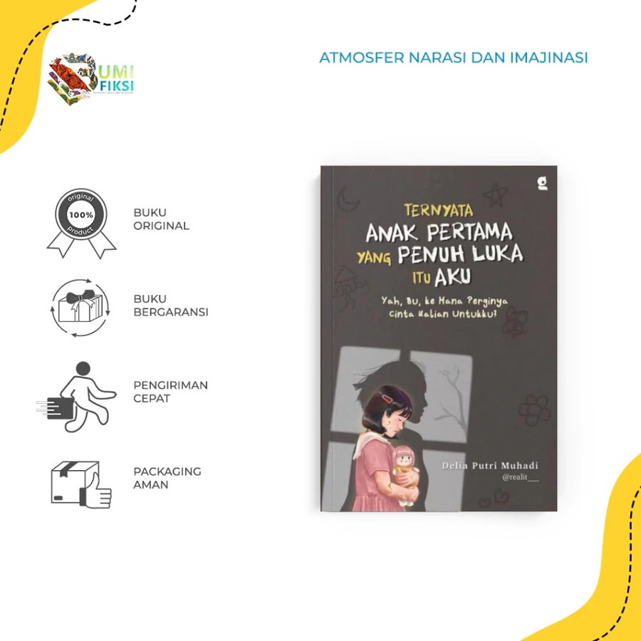 Jual Buku Motivasi Ternyata Anak Pertama Yang Penuh Luka Itu Aku - Delia Putri Muhadi - Gradien ...