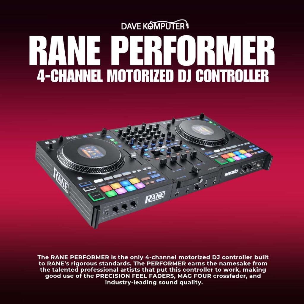 Jual Rane Performer 4-channel Motorized DJ Controller | Shopee Indonesia