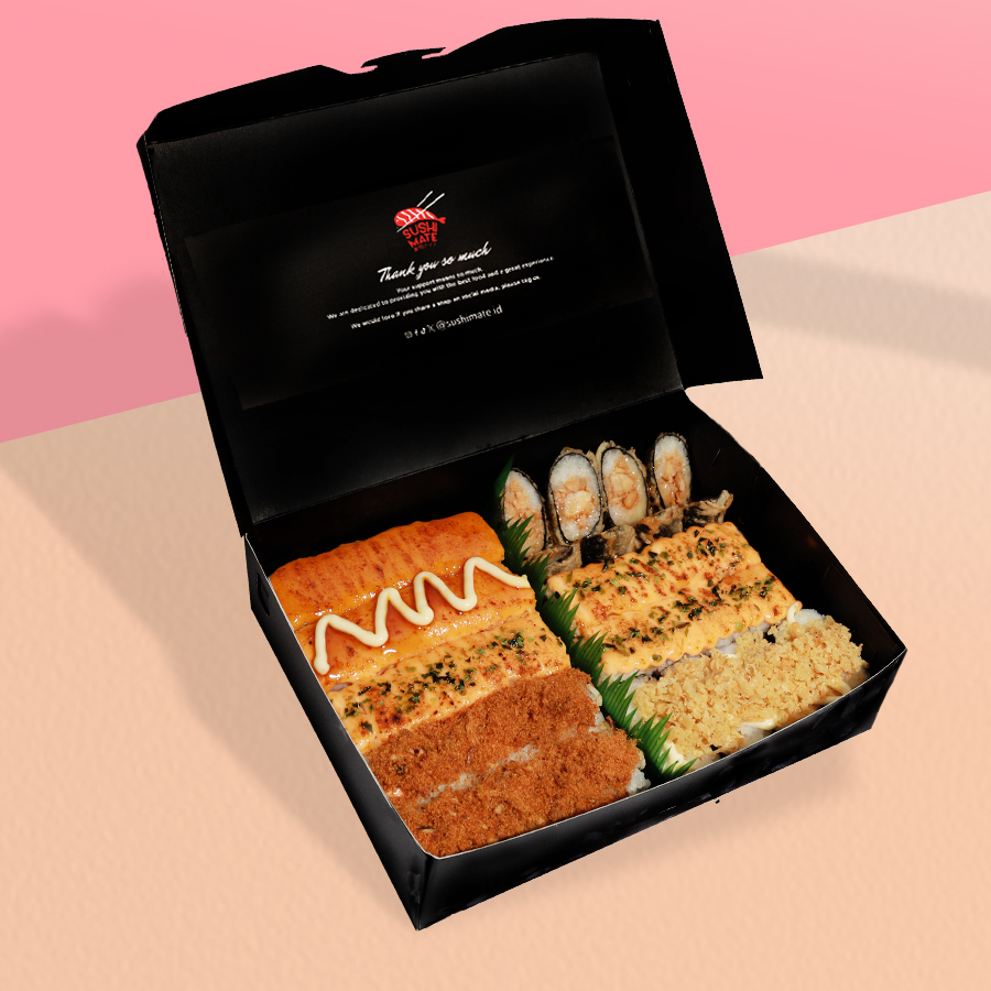 Jual Simini Party Platter A (44 pcs) - Sushi Mate - Halal | Shopee ...