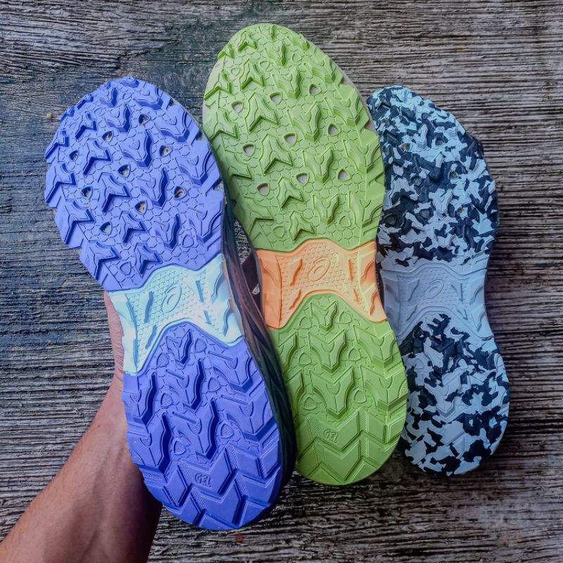 Jual outsole 42,5 - 43 - 44 trail running OR1G1N4L asics gel venture 9 ...