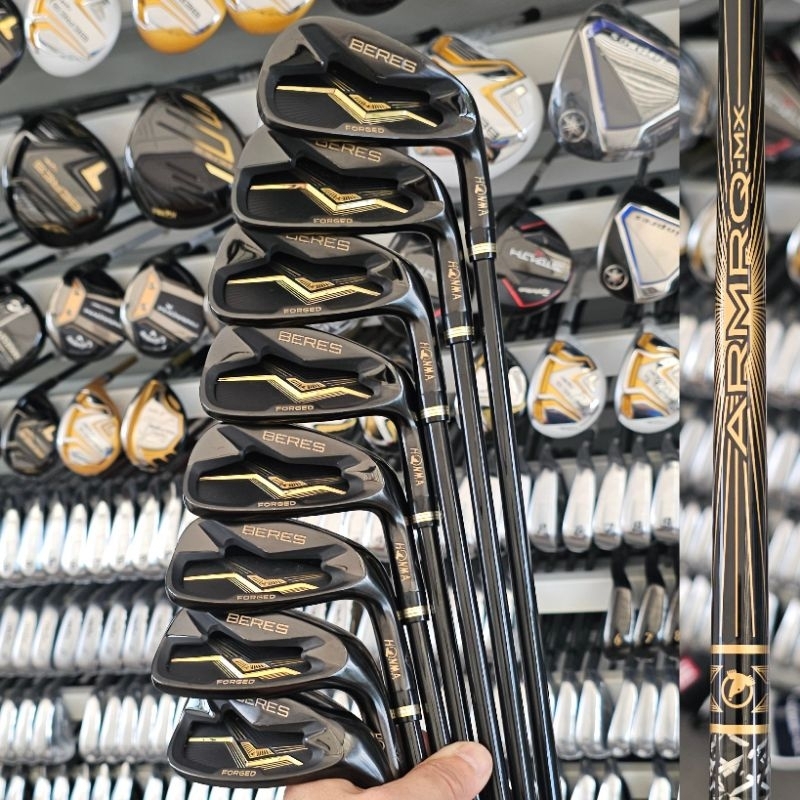 Jual Stick Stik Golf IRON SET HONMA BERES BLACK 08 2022 8s | Shopee ...