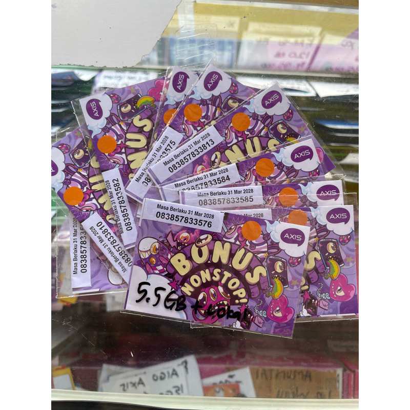 Jual PERDANA INTERNET AXIS 5,5GB MASA AKTIF 60HARI | Shopee Indonesia