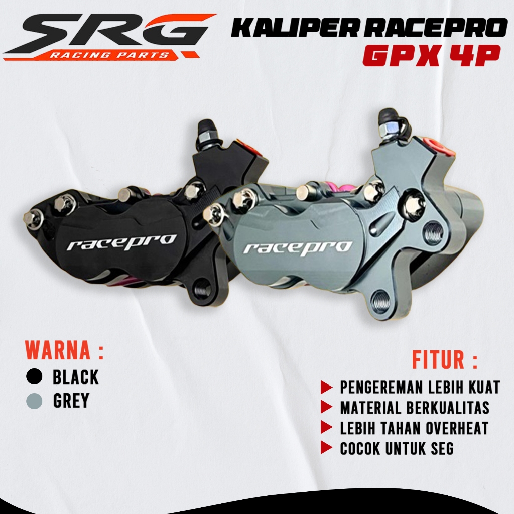 Jual KALIPER RACE PRO GPX 4P ORIGINAL | Shopee Indonesia